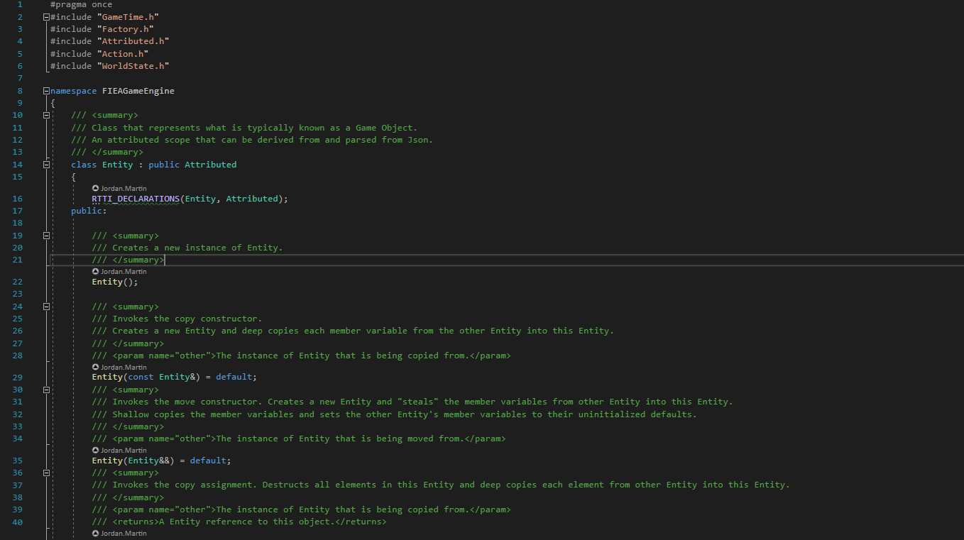 Jordan Martin's Portfolio Website